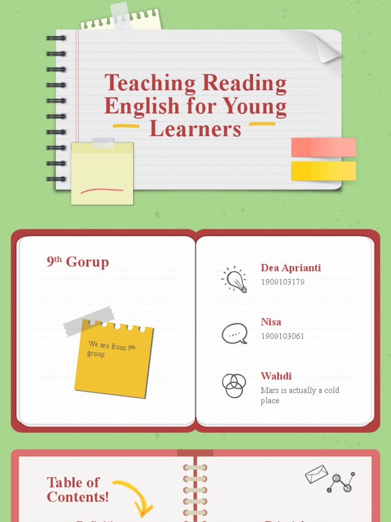 Teaching Reading English For Young Learners | PDF | Reading ...
