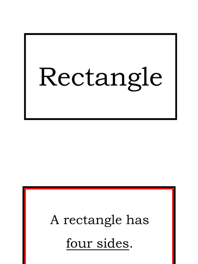 Rectangle Book | PDF