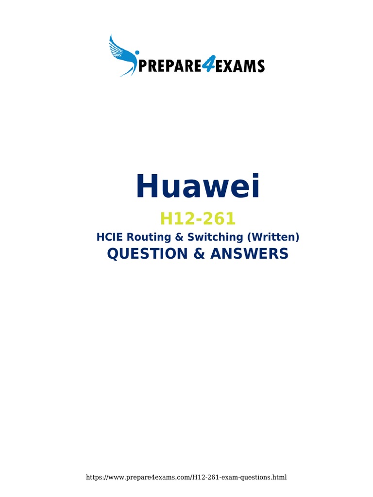 Huawei: Question & Answers | PDF | Computer Network | Computer Networking