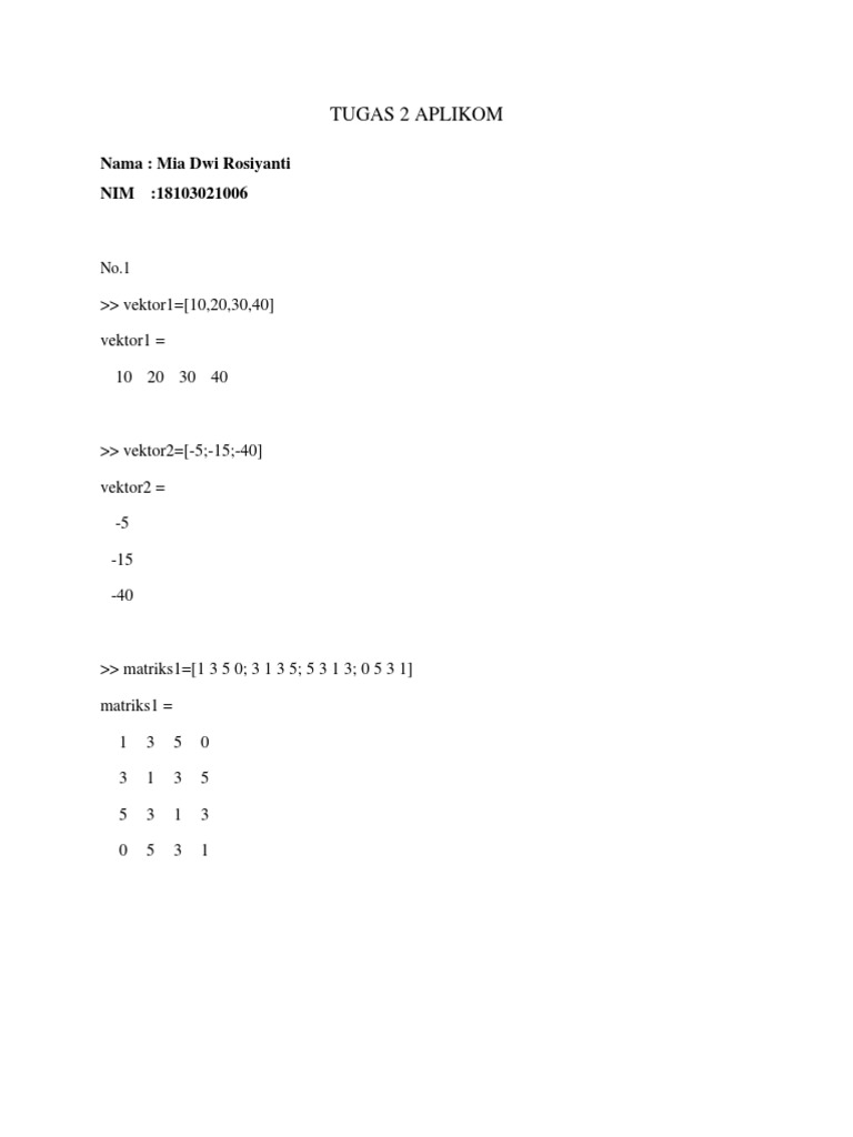 Tugas 2 Aplikom | PDF