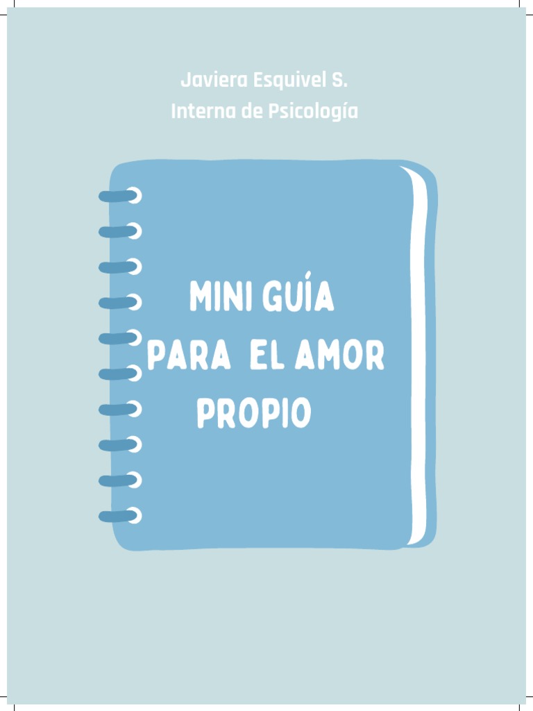 Mini Guía de Amor Propio | PDF