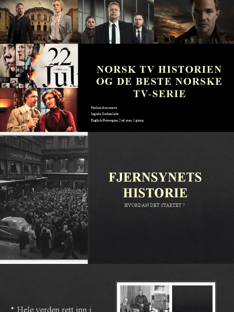 Norsk Tv-Serier | PDF
