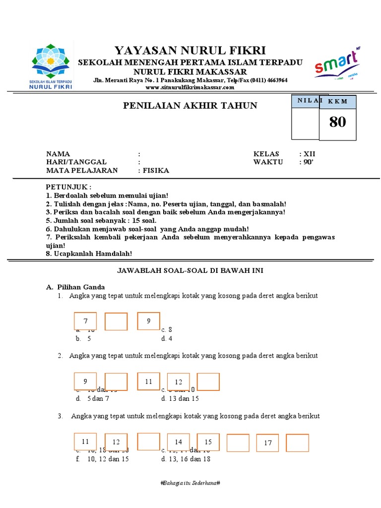 Contoh Soal ABK | PDF