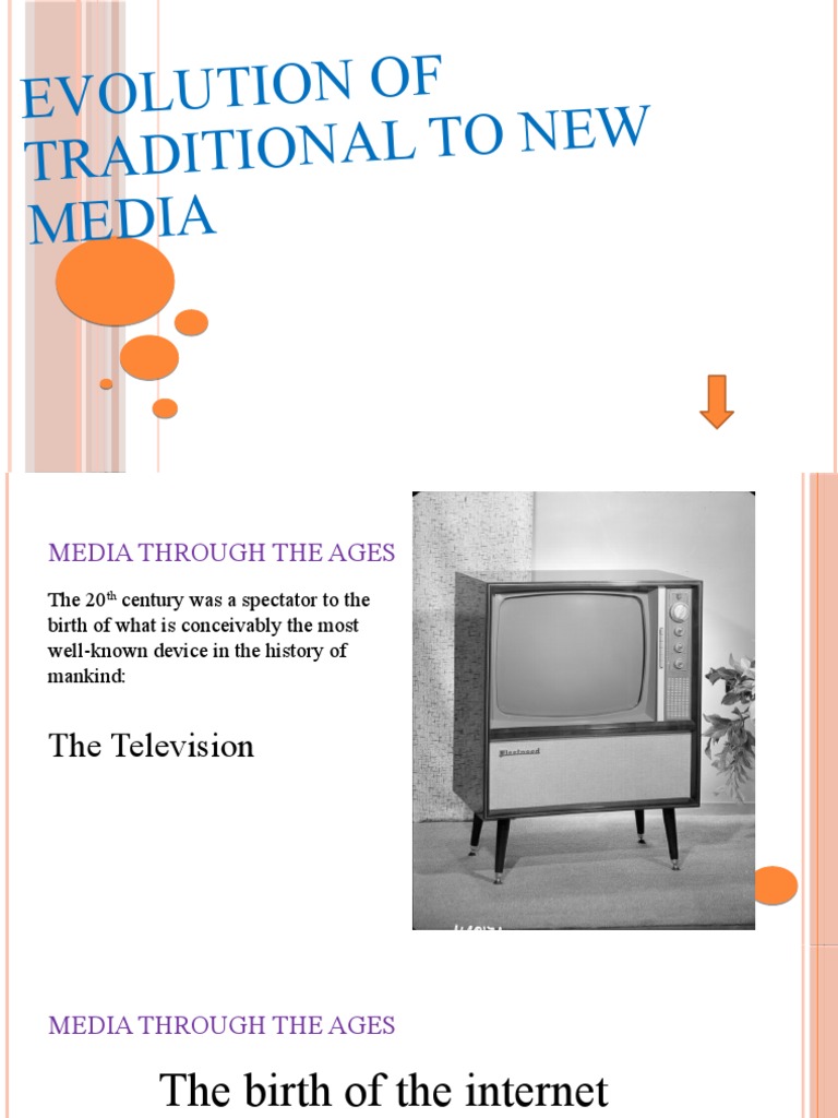 Evolution of Traditional To Ne W Media | PDF | Mobile Phones | Telephone