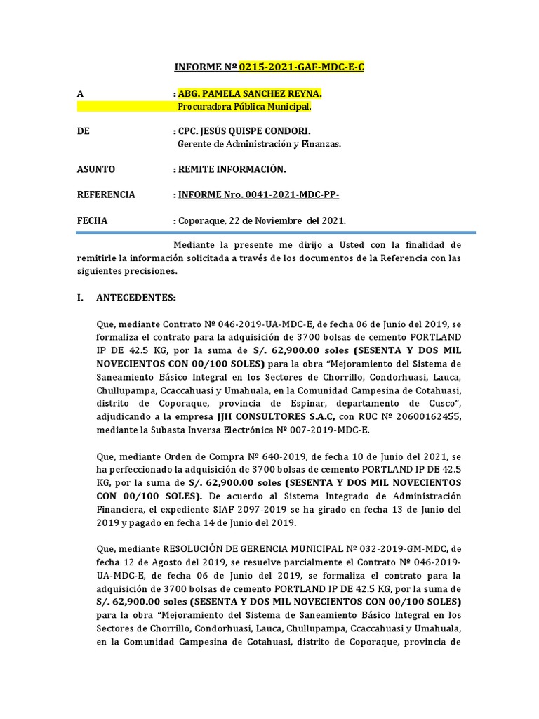 Informe de Devolución de Dinero | PDF | Criminología | Etica Aplicada