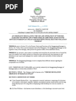 An Ordinance Regulating The Use of Videoke Machine and Other Sound ...