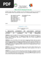 Resolution for Change of SK Signatories | PDF | Banks | Banking