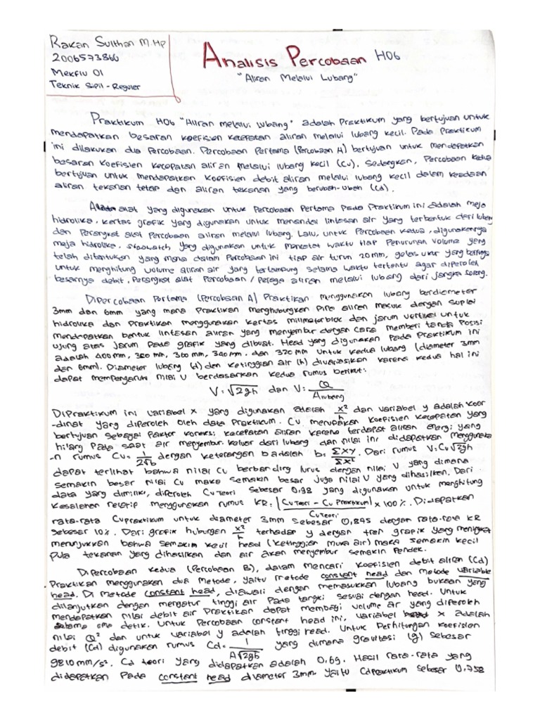 A - H06 - Rakan Sulthan Muhammad Hadipranoto - 2006573866 | PDF