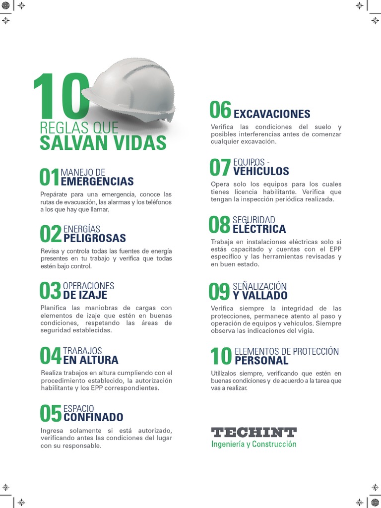 Reglas Que Salvan Vidas | PDF