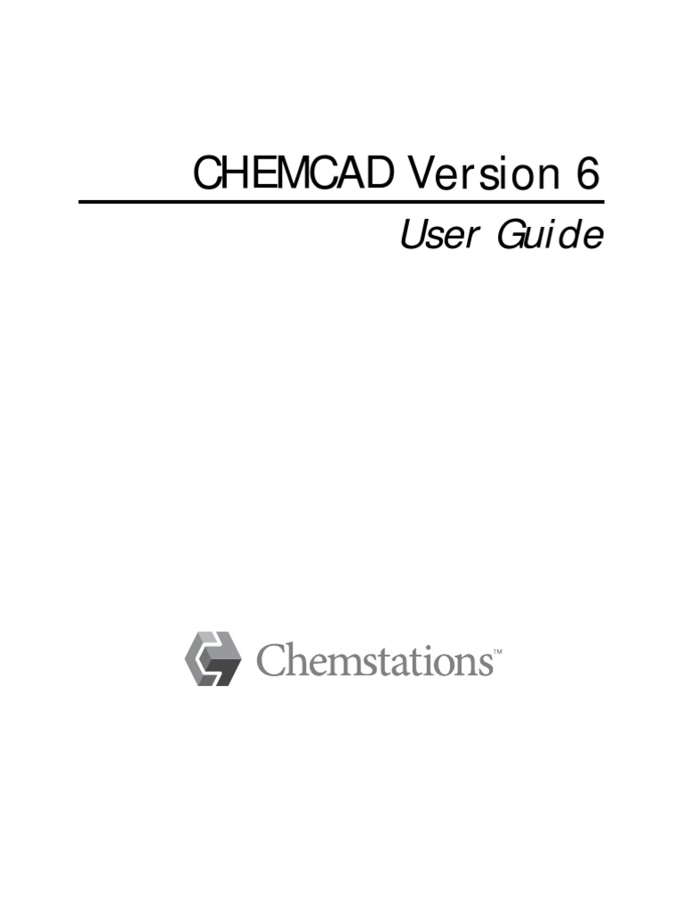 CHEMCAD Version 6 User Guide | PDF | Tab (Gui) | Microsoft Excel