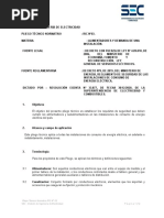3 Pliego Técnico Normativo RIC 03 - Alimentadores | PDF | Ingenieria Eléctrica | Electricidad