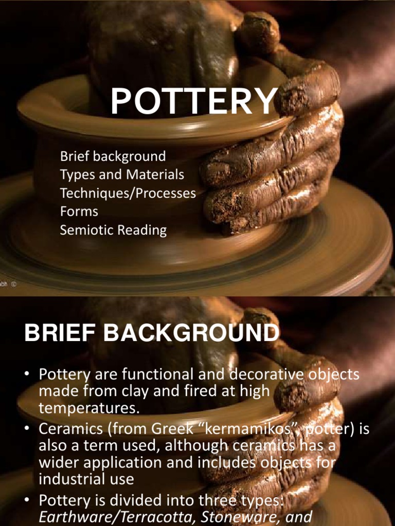 Pottery | PDF | Pottery | Ceramic Art