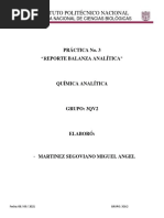 Prueba de Excentricidad en Balanzas | PDF | Química | Ciencias fisicas