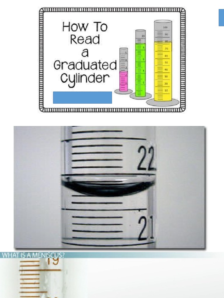 How To Read A Graduated Cylinder | PDF