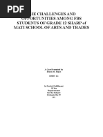 About TVL He | PDF | Home Economics | Waiting Staff