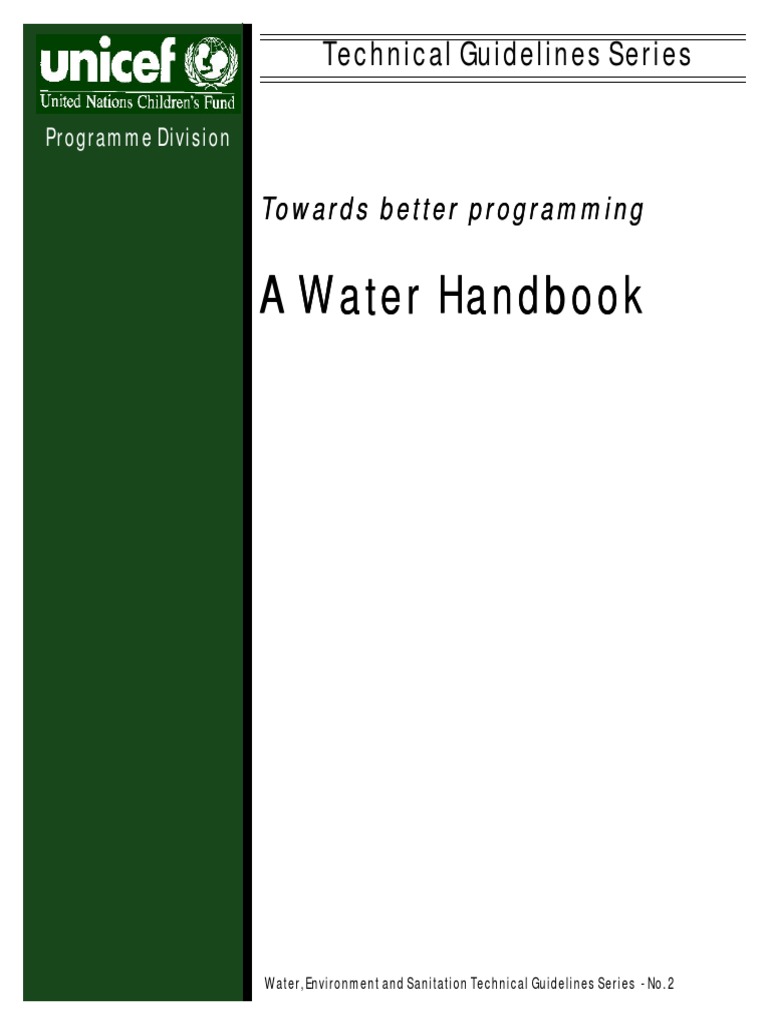 A Water Handbook A Water Handbook: Technical Guidelines Series | PDF ...