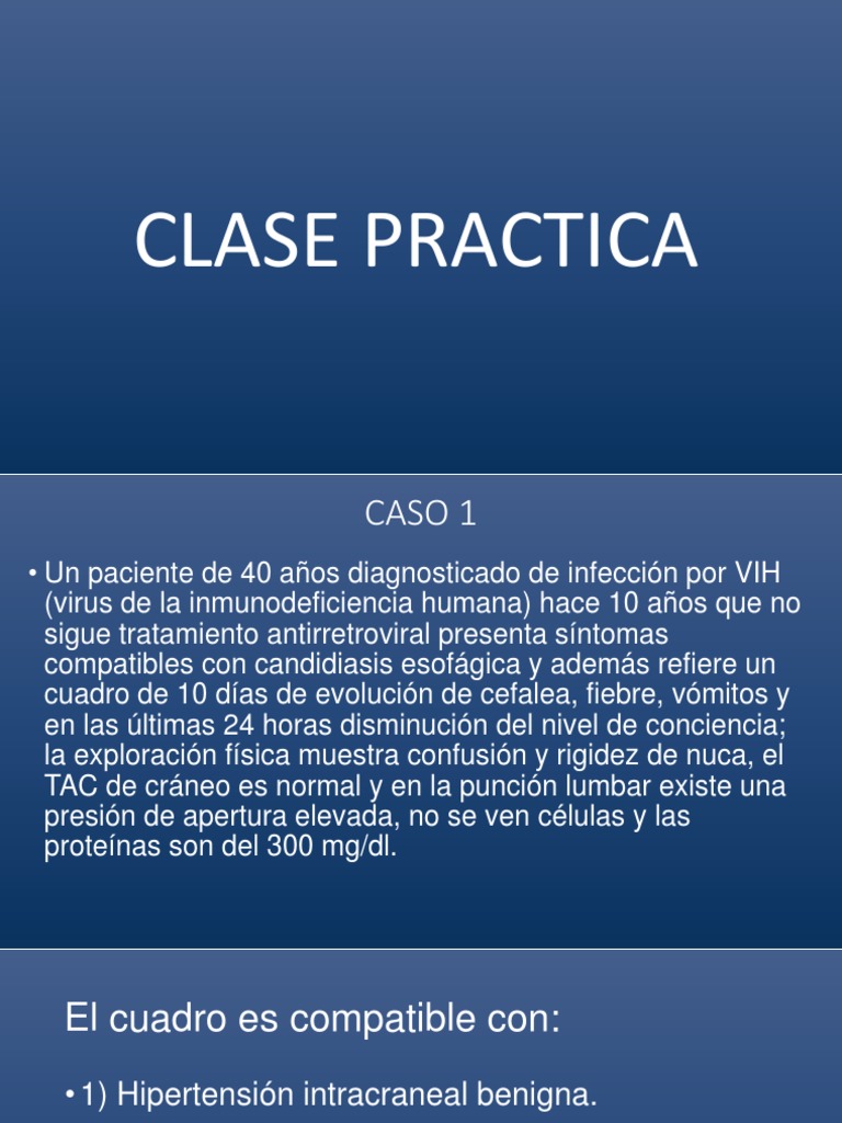 Manejo Clínico del VIH y Enfermedades Oportunistas | PDF | VIH | Manejo ...