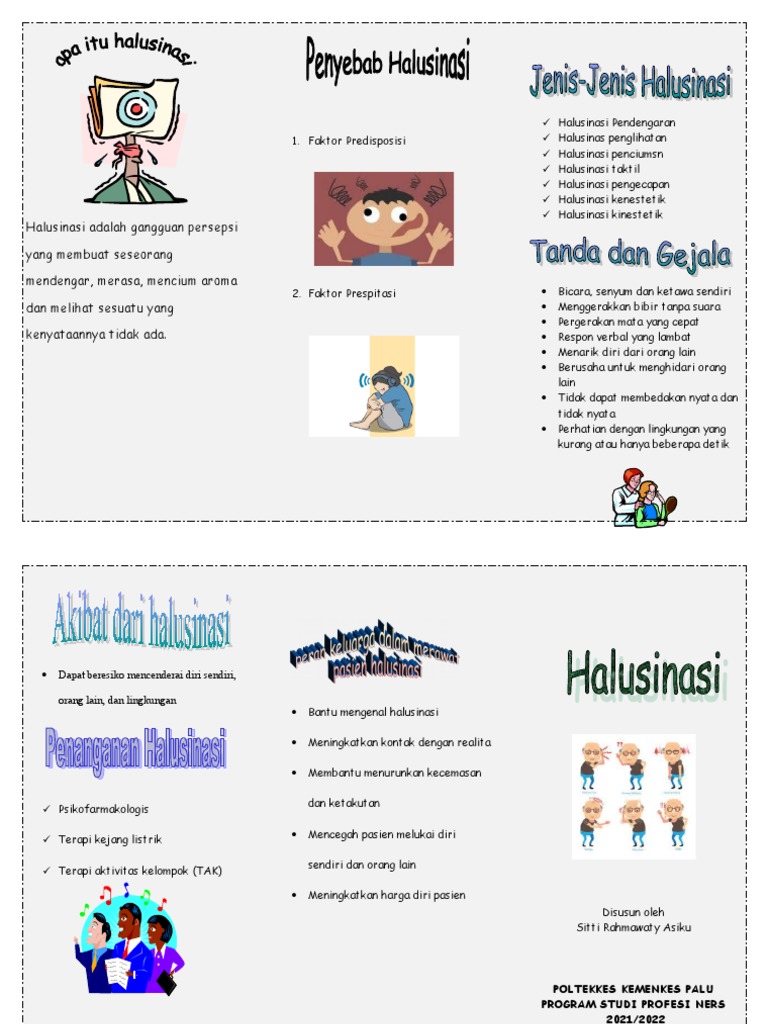 Leaflet Halusinasi | PDF