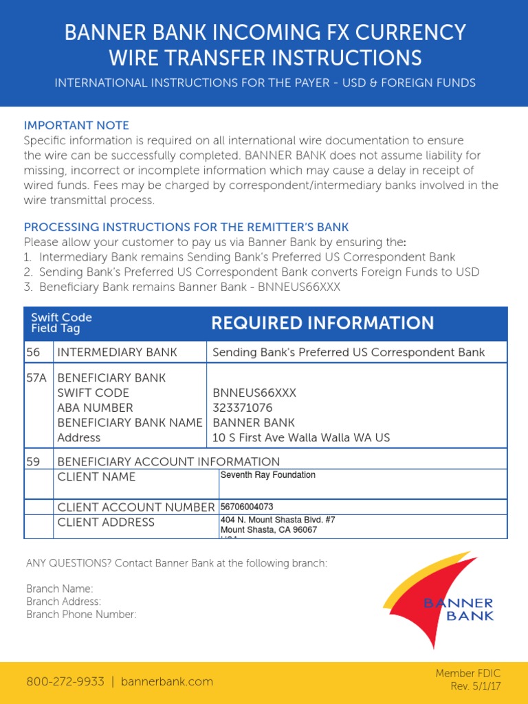 OPS.f-i009.International Incoming Wire Template | PDF