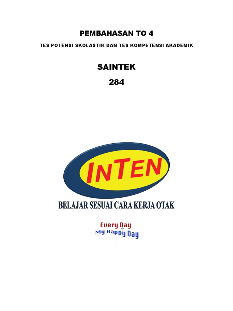 Pembahasan To 4 Saintek | PDF