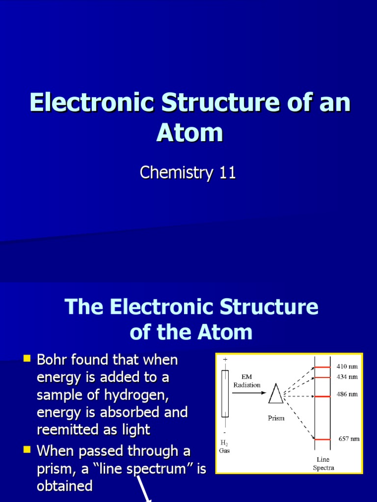 Chem 11 Unit 7 PPT 3 Hebden | PDF | Energy Level | Atomic Orbital