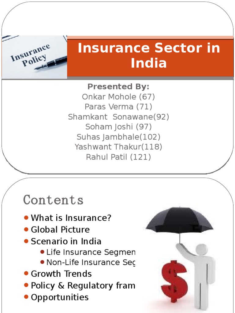 Insurance Sector Final | PDF | Insurance | Life Insurance