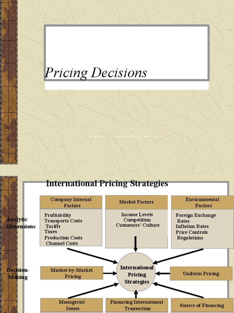 International Marketing Pricing | PDF | Pricing | Prices