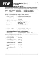 Ficha Técnica de Beta Quat 4 | PDF | Amoníaco | Agua