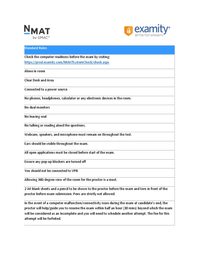 Standard Rules | PDF | Computers | Technology & Engineering