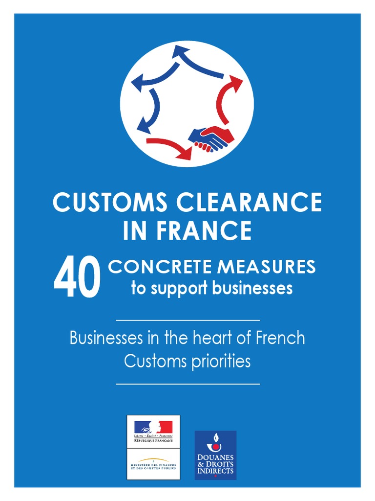 Customs Clearance in France: Concrete Measures | PDF | Customs ...
