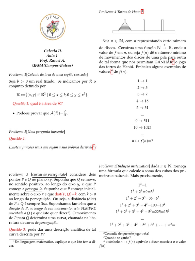 Aula1 (Cal Int) | PDF | Curva | Número real