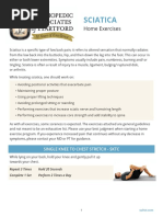 Sciatica Printable PDF | PDF | Diseases And Disorders | Human Anatomy