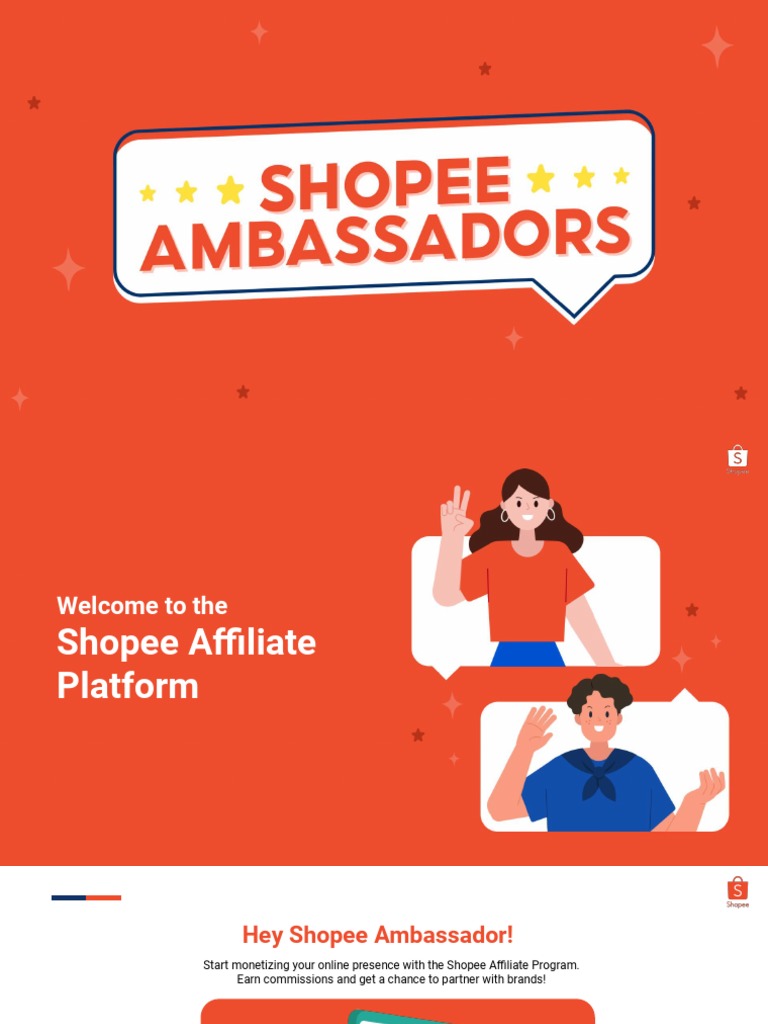 PH Shopee Affiliate Programme Onboarding Guideline | PDF | Invoice ...