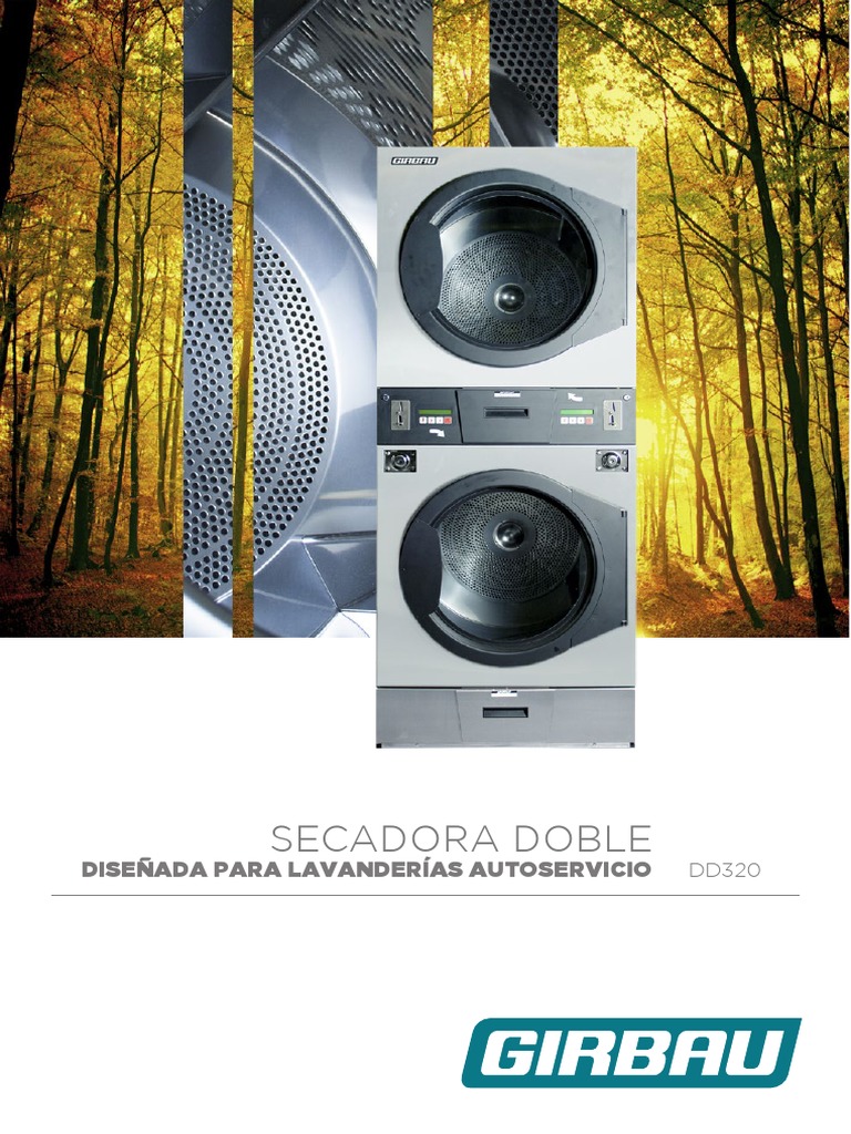 Girbau Stack Dryer DD320 Specification | PDF | Secadora de ropa