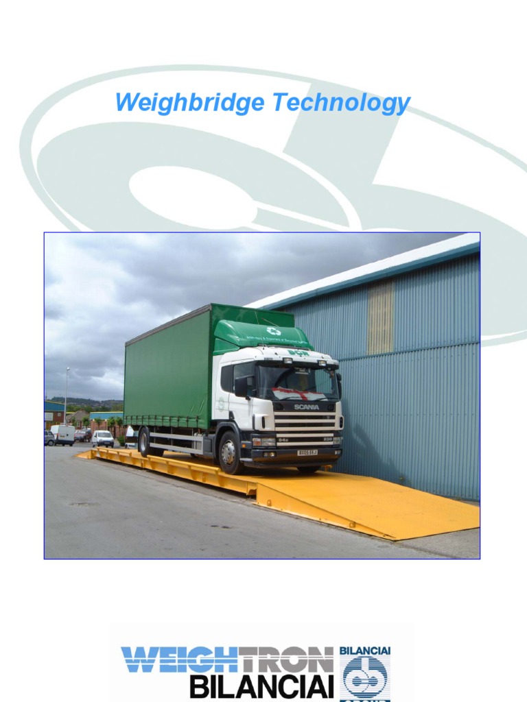 Weigh Bridge Principles | PDF | Concrete | Engineering