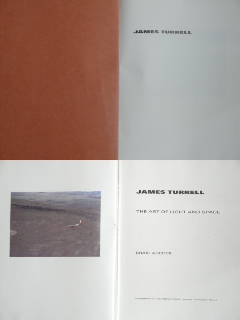 James Turrell The Art of Light and Space by Craig Adcock | PDF