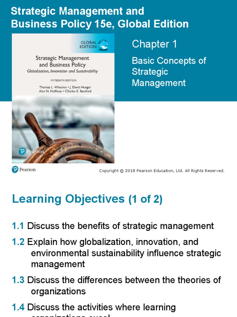 Basic Concepts of Strategic Management | PDF | Strategic Management ...