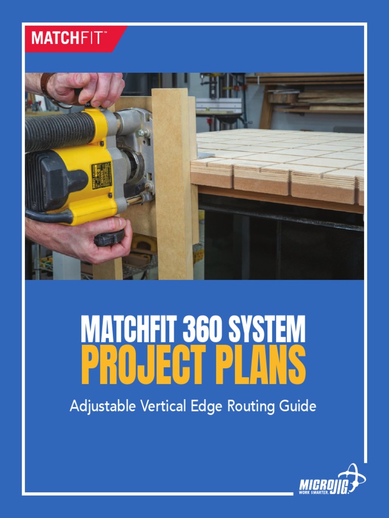 Adjustable Vertical Edge Router Guide | PDF | Tools | Metalworking