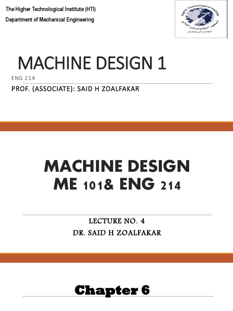 Machine Design Lec. 4&5 Failure Theories | PDF | Strength Of Materials ...