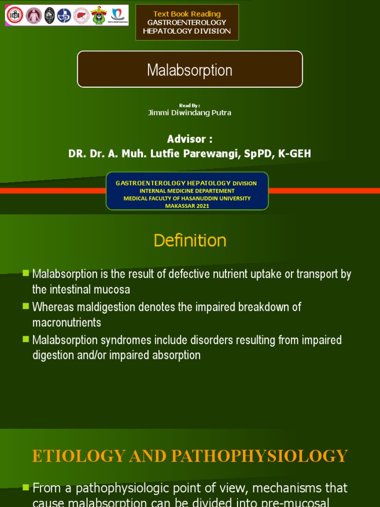 Understanding Malabsorption: A Comprehensive Review of the ...