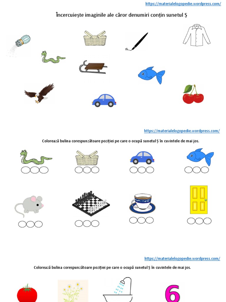 Fise Consolidare Sunetul c899 | PDF