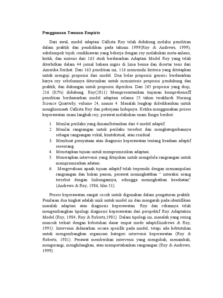 Penggunaan Temuan Empiris | PDF