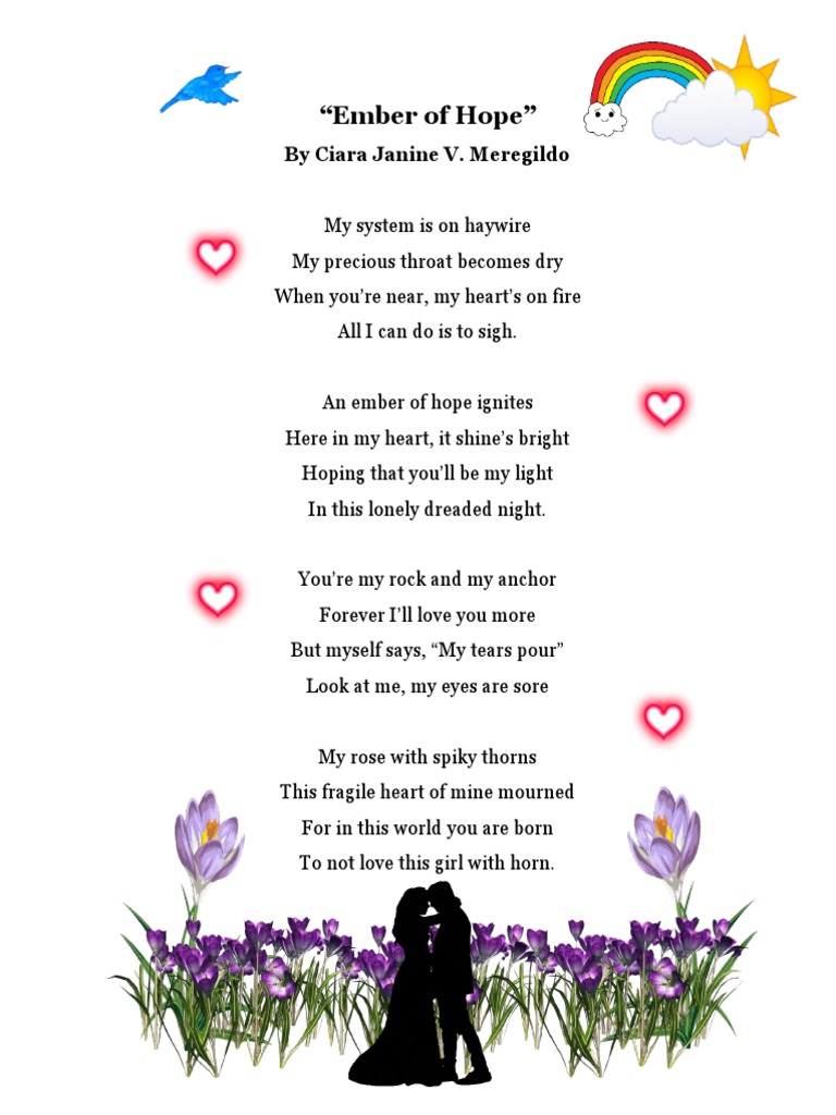 "Ember of Hope": by Ciara Janine V. Meregildo | PDF | Poetry