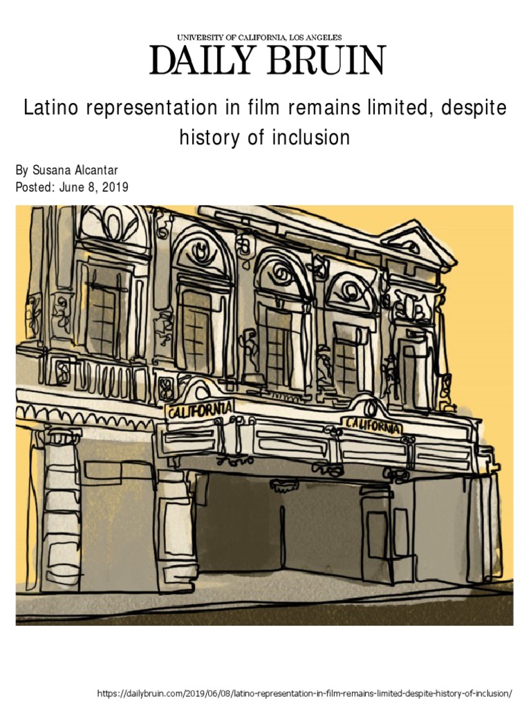 Latino Representation in Film 060819 | PDF | Hispanic And Latino ...