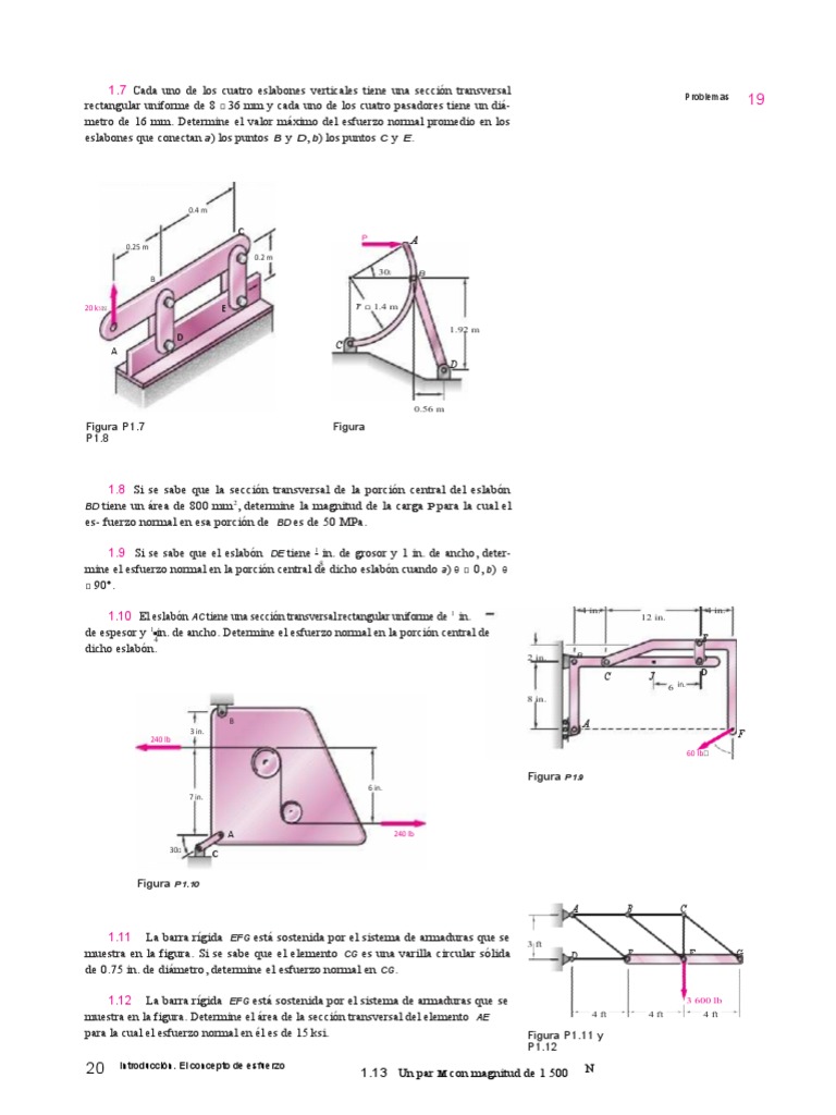 Ejer-Cici-Os Estatica y Resist | PDF