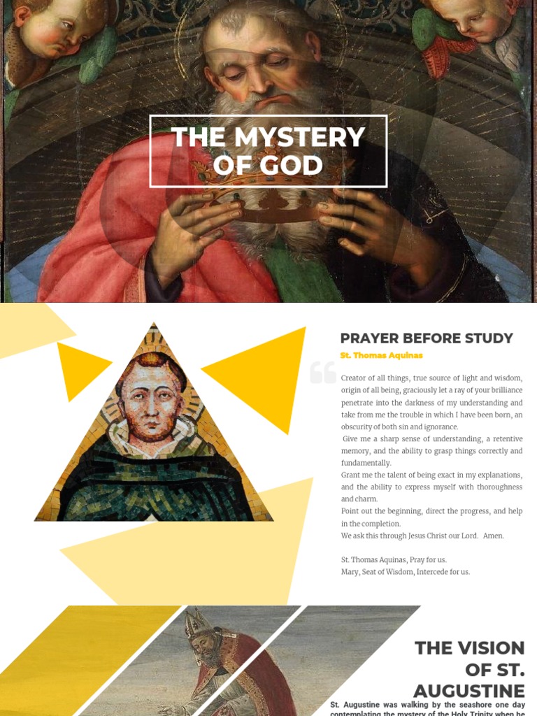 Understanding the Holy Trinity Mystery | PDF | Trinity | God The Father