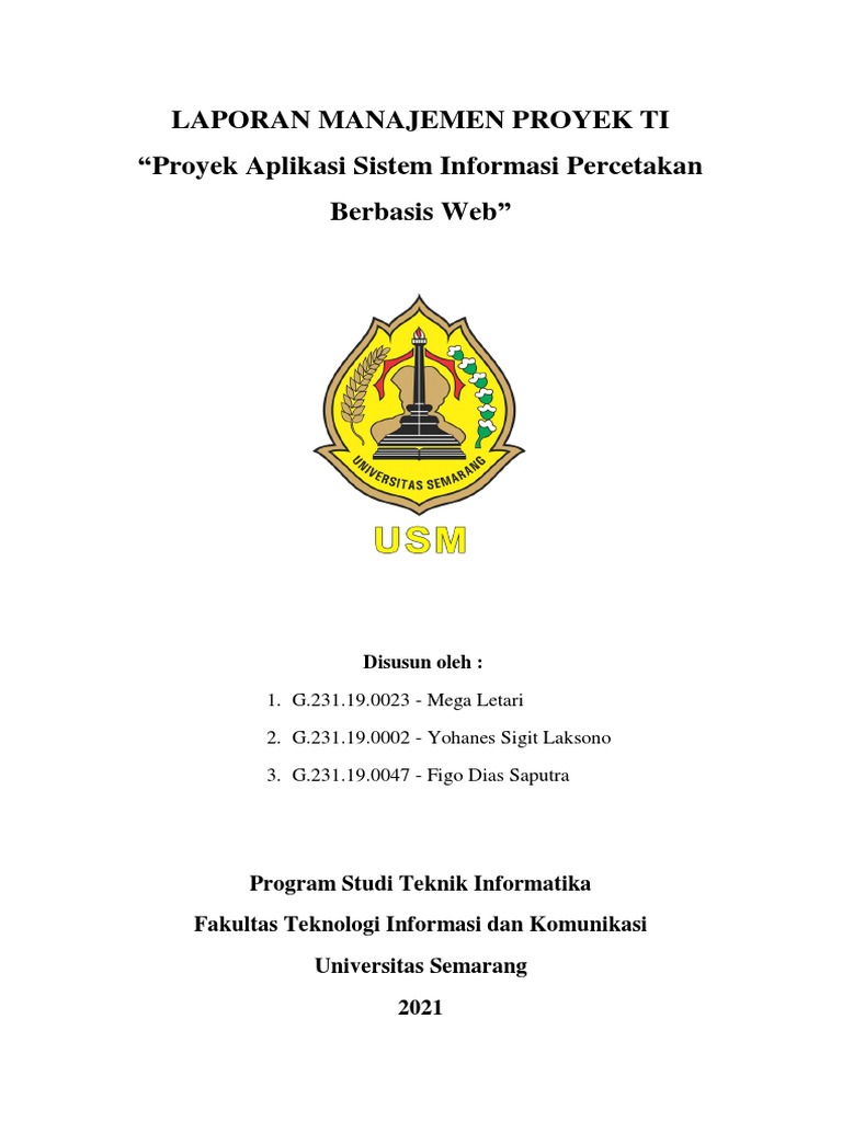 UTS MPTI - Laporan Proyek | PDF