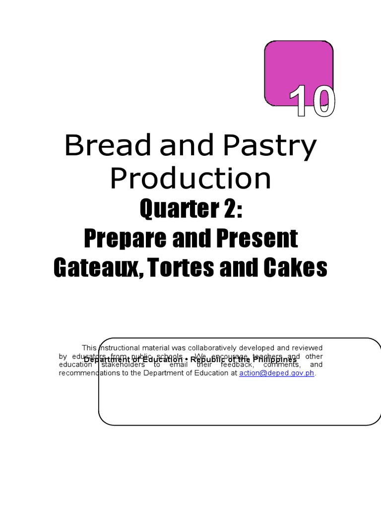 Quarter 2 Modules | PDF | Cakes | Fruit Preserves