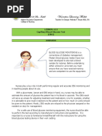 Glucometer Competency Checklist | PDF