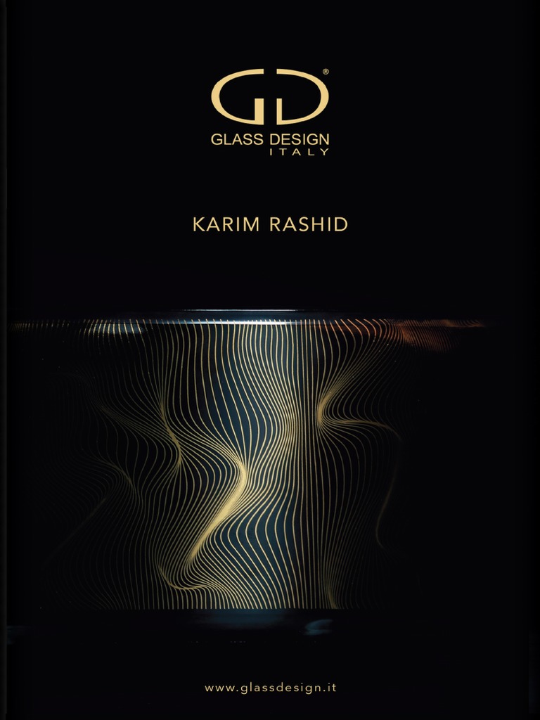Karim Rashid For Glass Design Catalogue | PDF